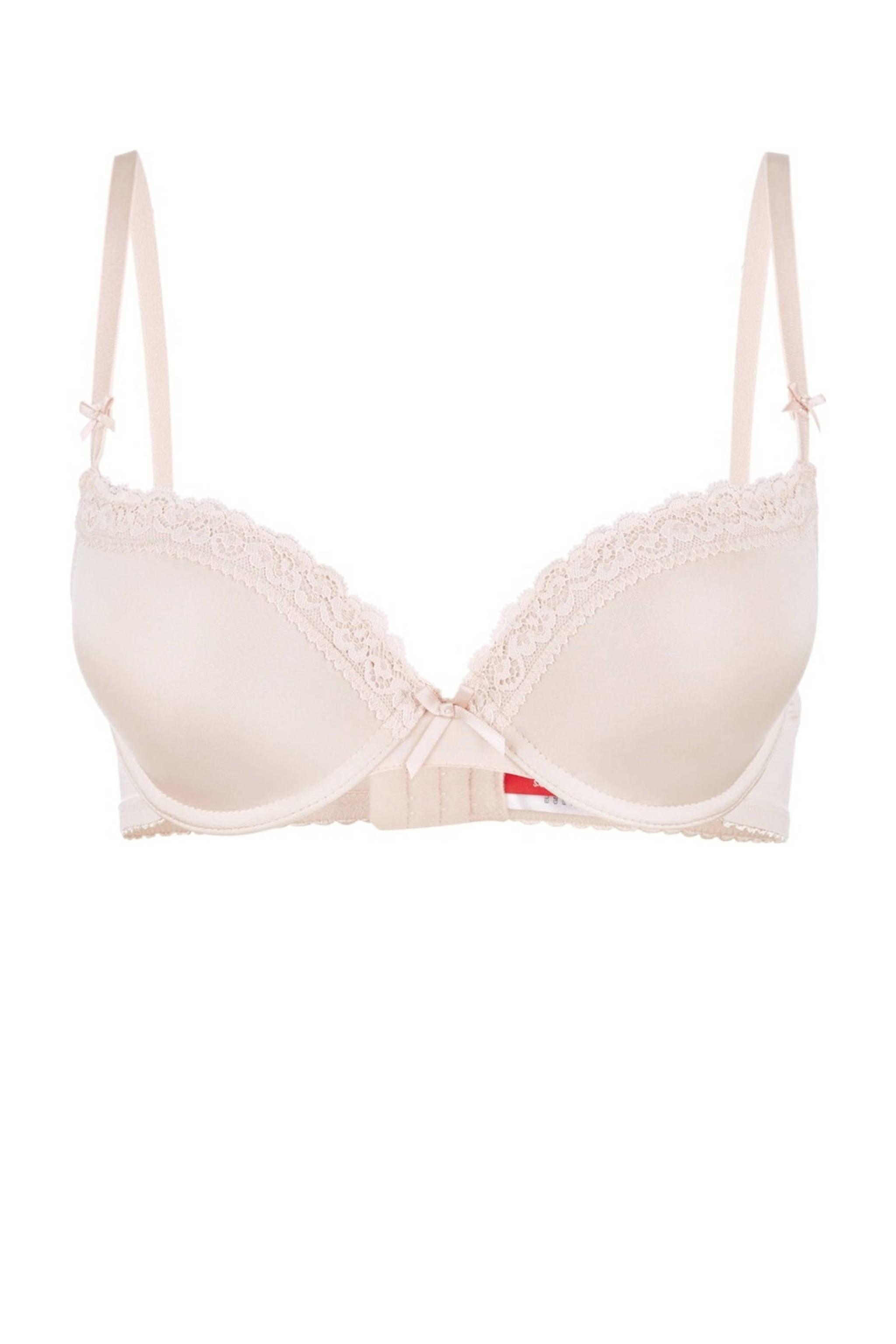 s.Oliver push up bh lichtroze | wehkamp