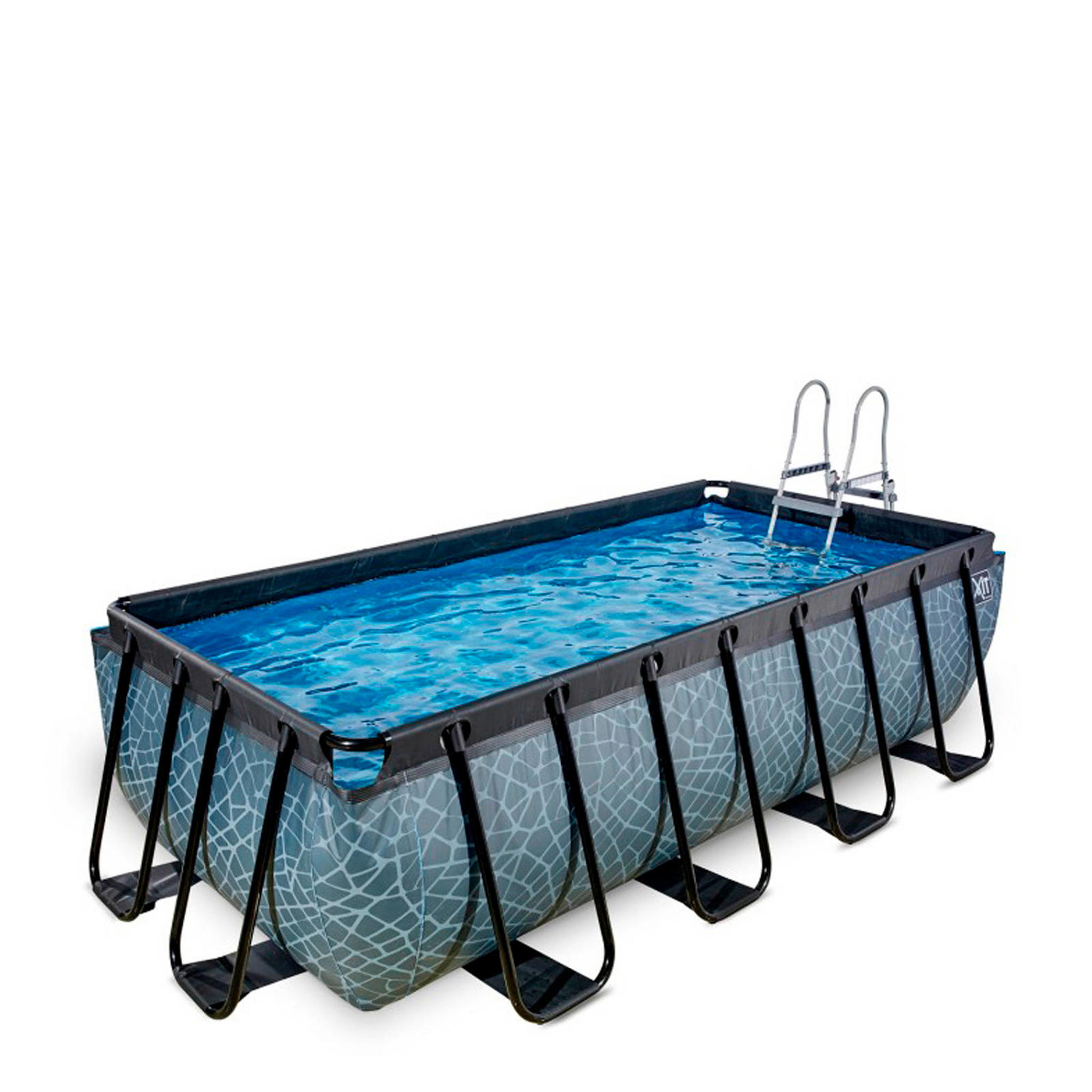 EXIT Frame Pool 400 x 200 x 100 Premium grijs | wehkamp