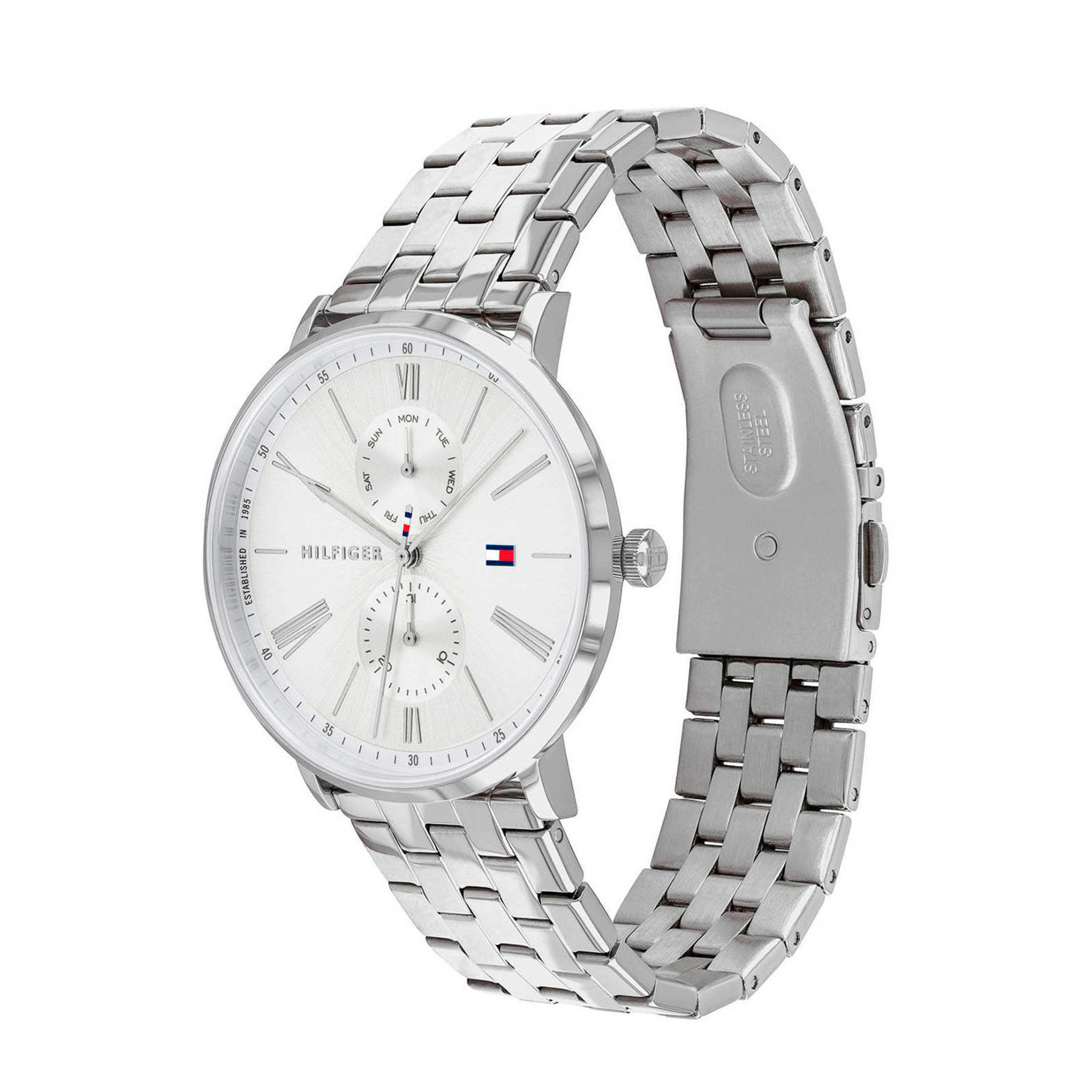 Tommy Hilfiger horloge TH1782068 zilver | wehkamp