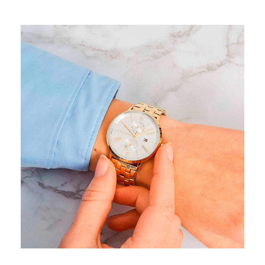 Tommy Hilfiger horloge TH1782069 goud | wehkamp
