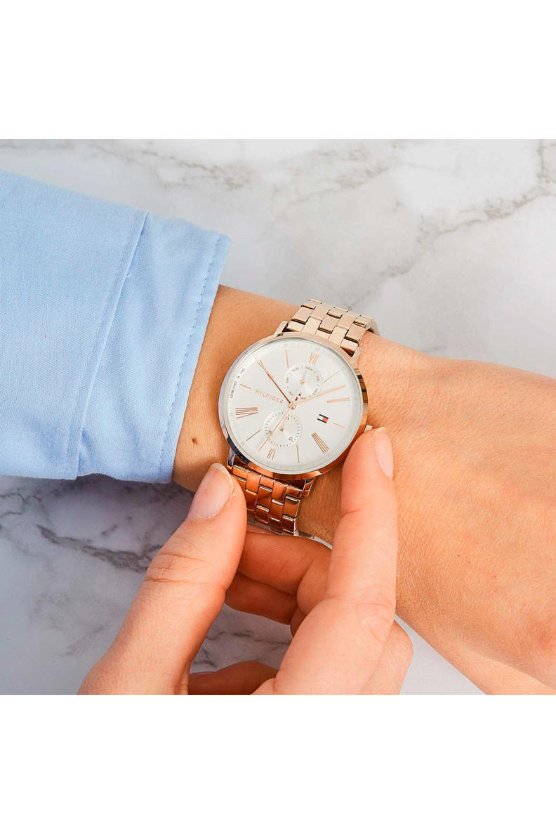 Tommy Hilfiger horloge TH1782070 roségoudkleur | wehkamp