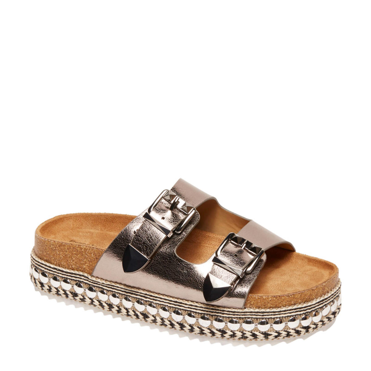 Graceland plateau slippers koper | wehkamp