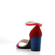 Peter Kaiser suède sandalettes fuchsia/rood | wehkamp