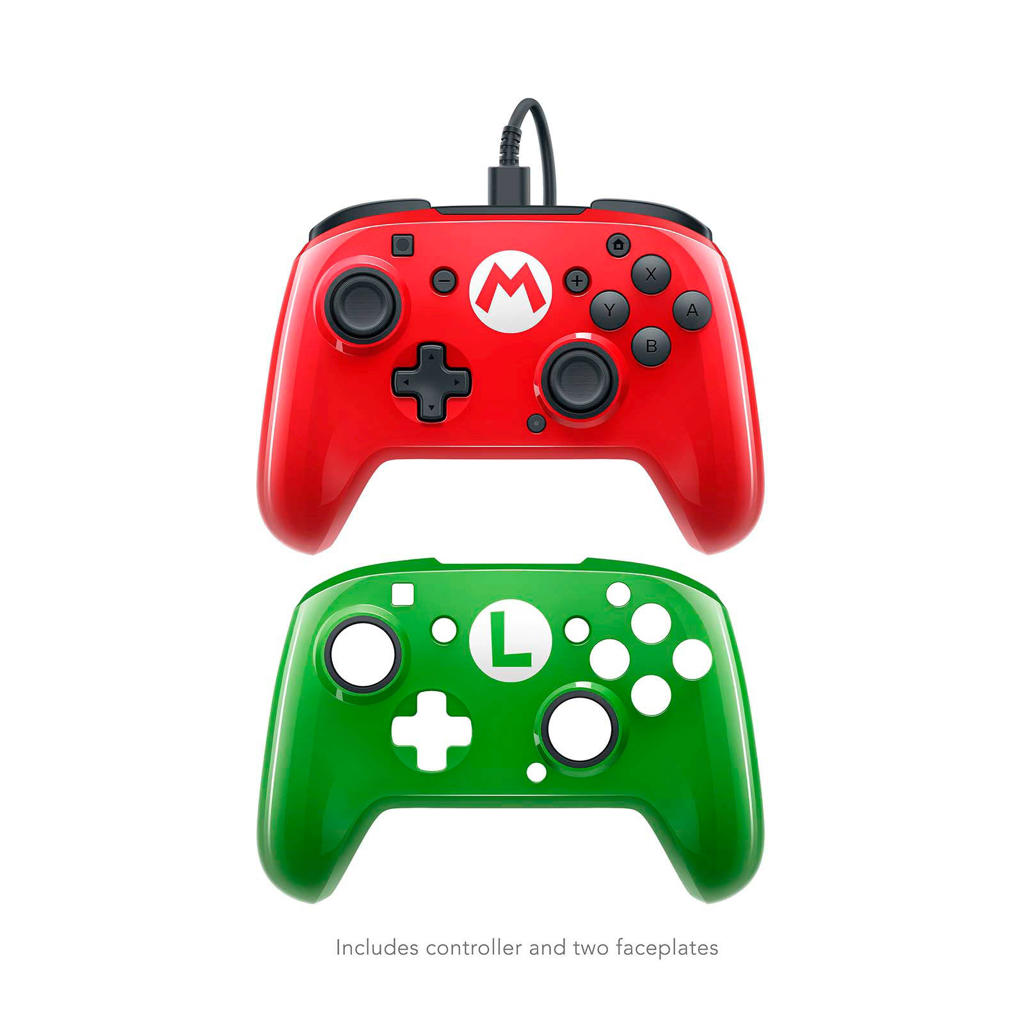 PDP faceoff deluxe Wired Pro controller Super Mario edition | wehkamp
