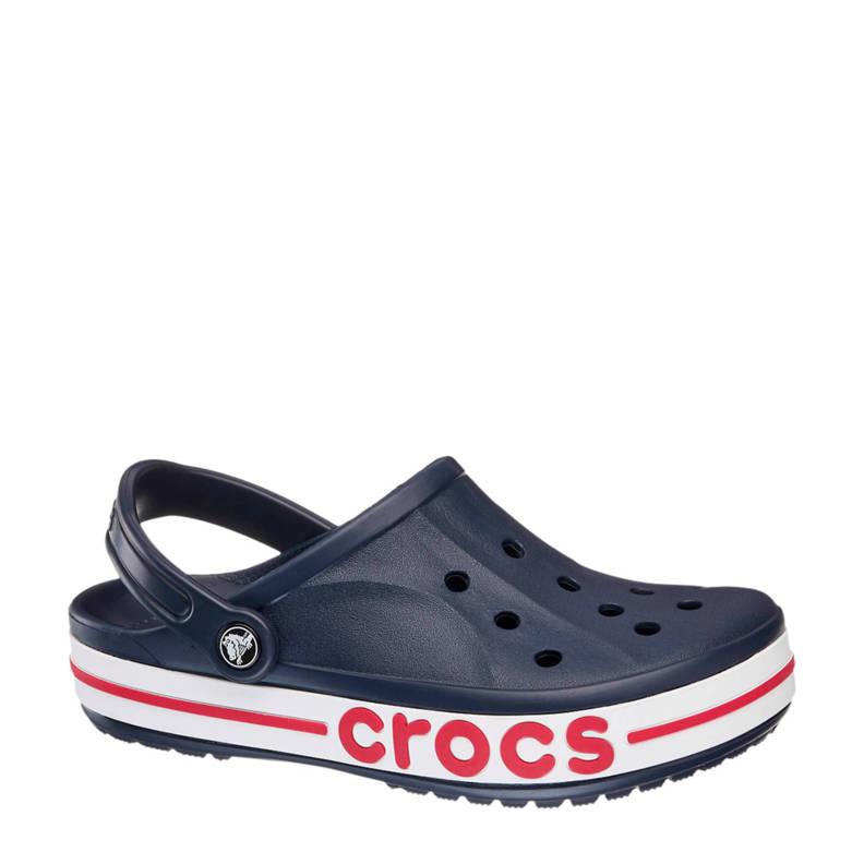 Crocs Bayaband Clogs sandalen blauw | wehkamp
