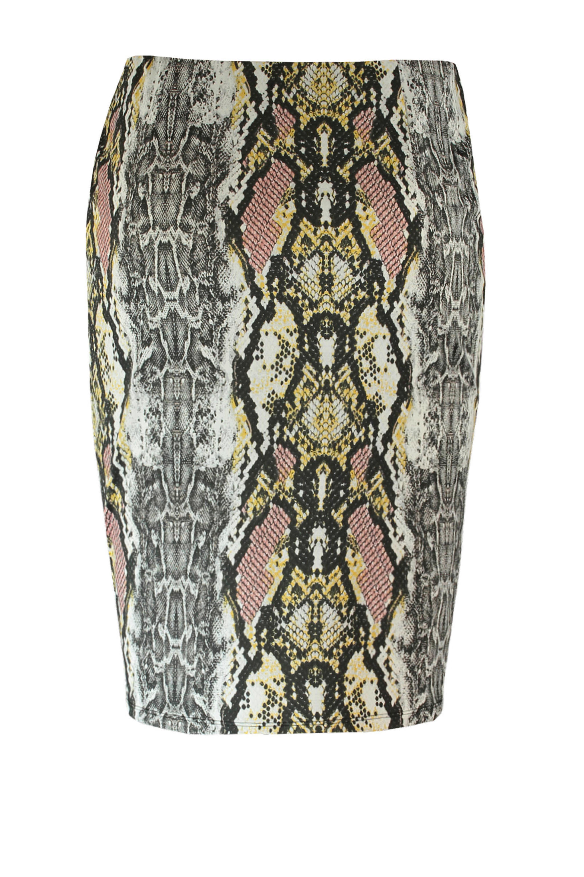 MS Mode rok met slangenprint roze | wehkamp