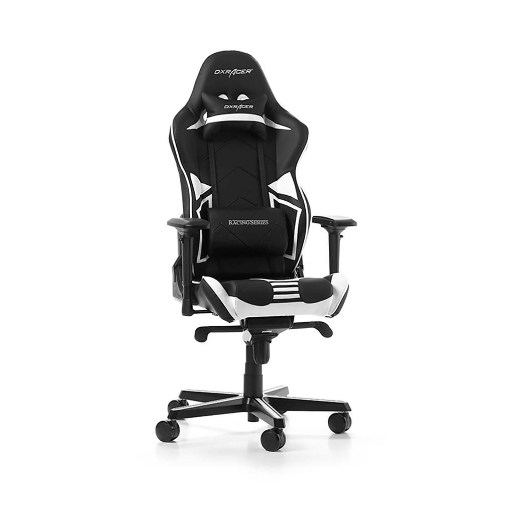 DXRacer Racing Pro R131-NW gamestoel zwart/wit | wehkamp