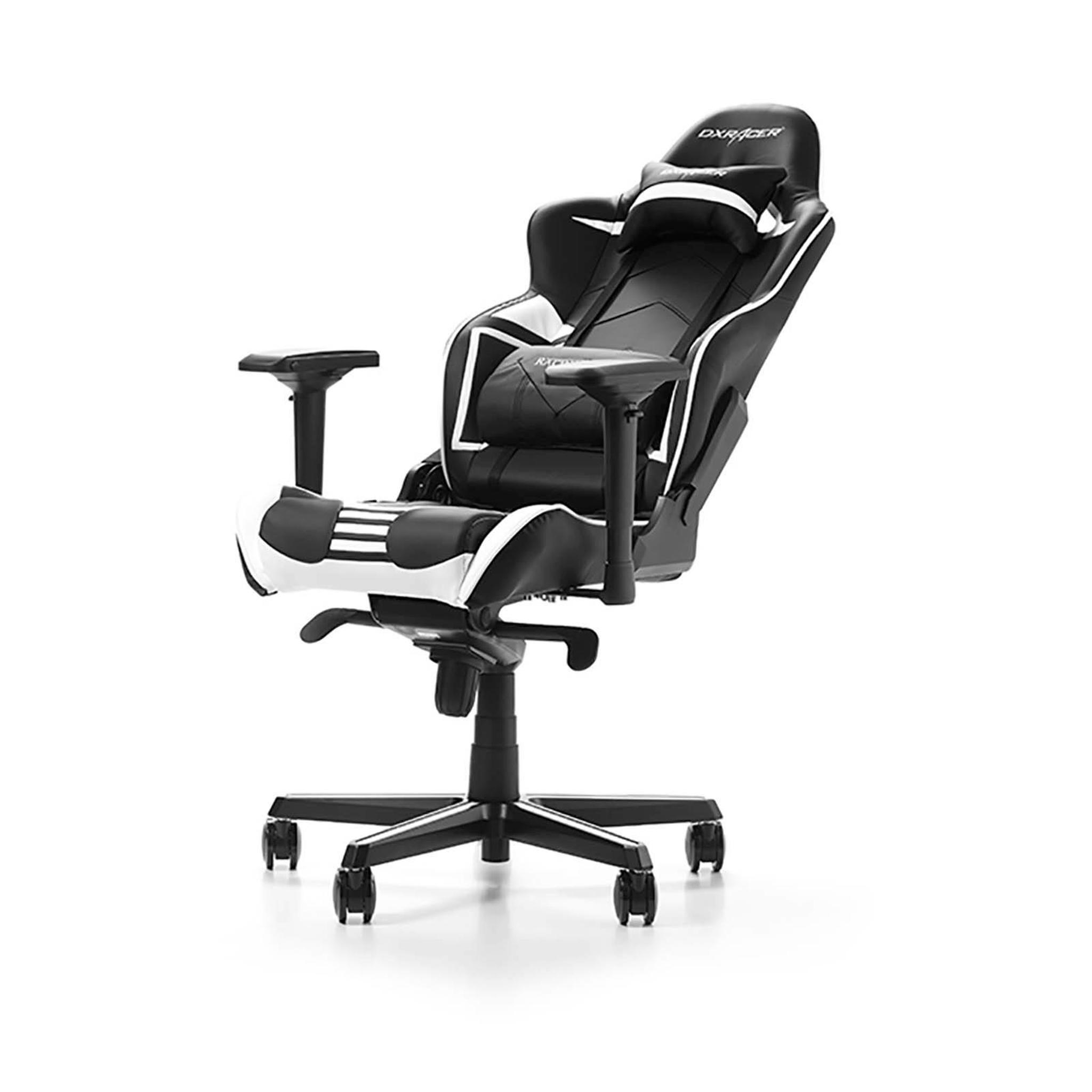 DXRacer Racing Pro R131-NW gamestoel zwart/wit | wehkamp