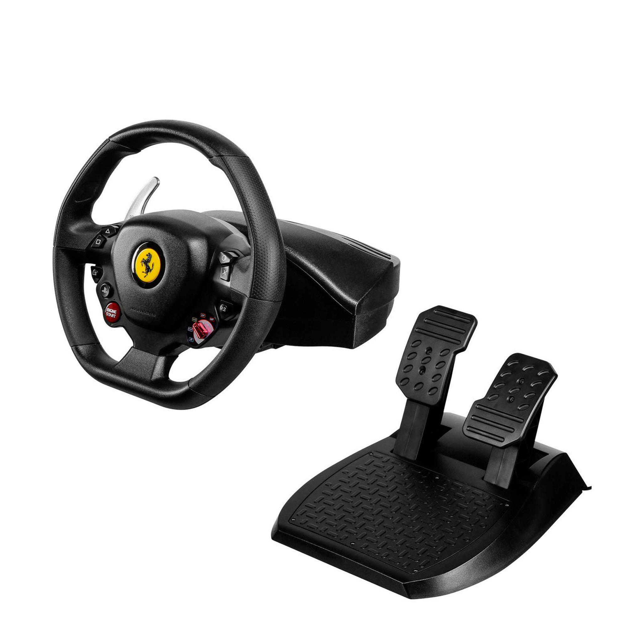 Thrustmaster T80 RW FERRARI 488 GTB racestuur (PS4/PC) | wehkamp