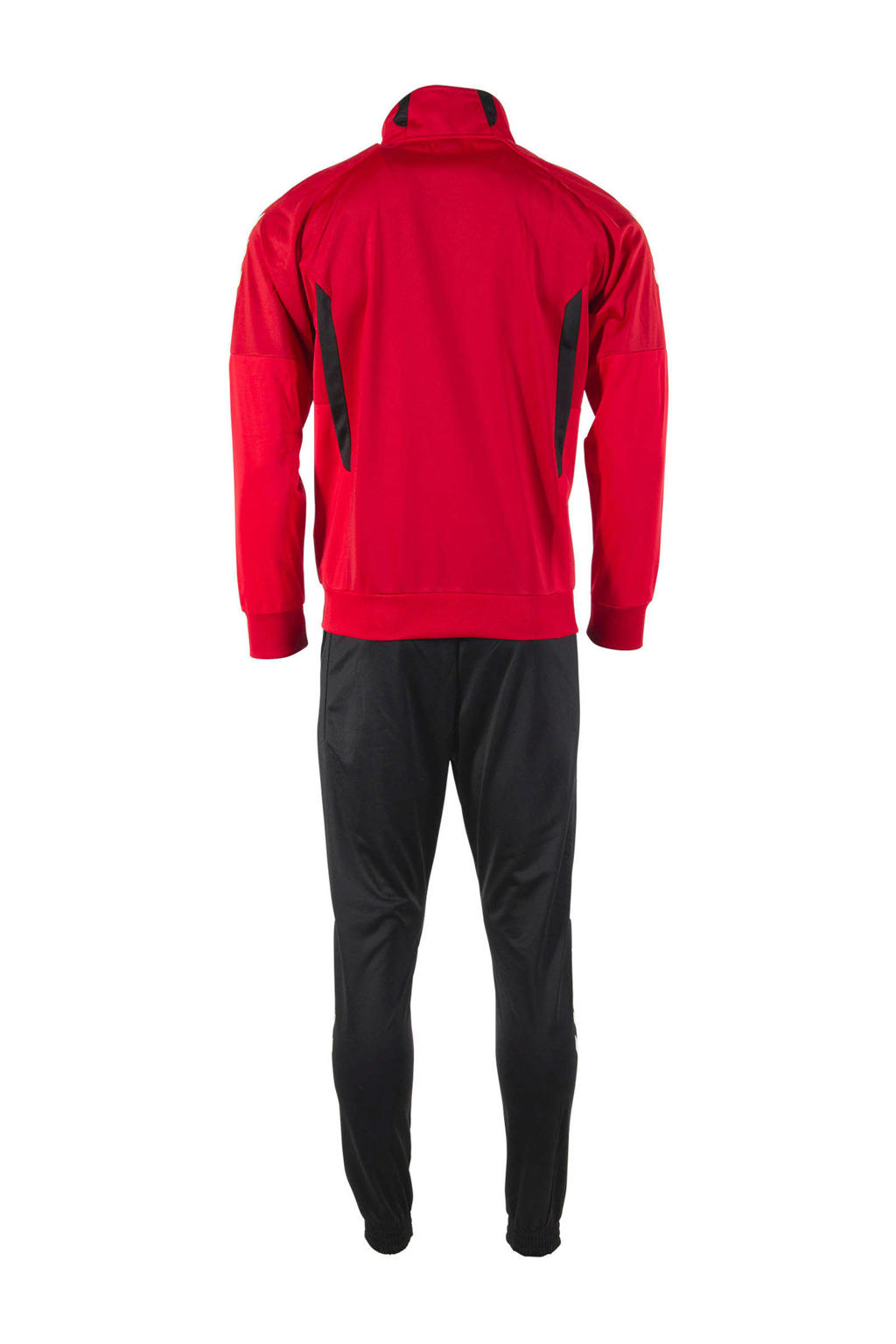 hummel Senior trainingspak rood/zwart | wehkamp