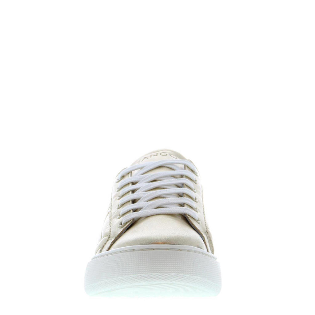 Tango Shoes Ingeborg 6-C leren sneakers goud | wehkamp