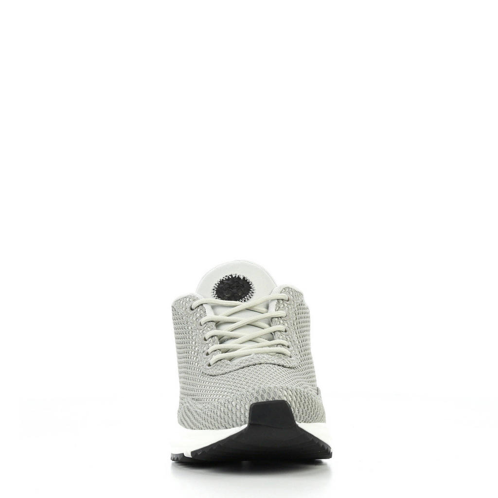 Woden Thea Mesh sneakers grijs | wehkamp