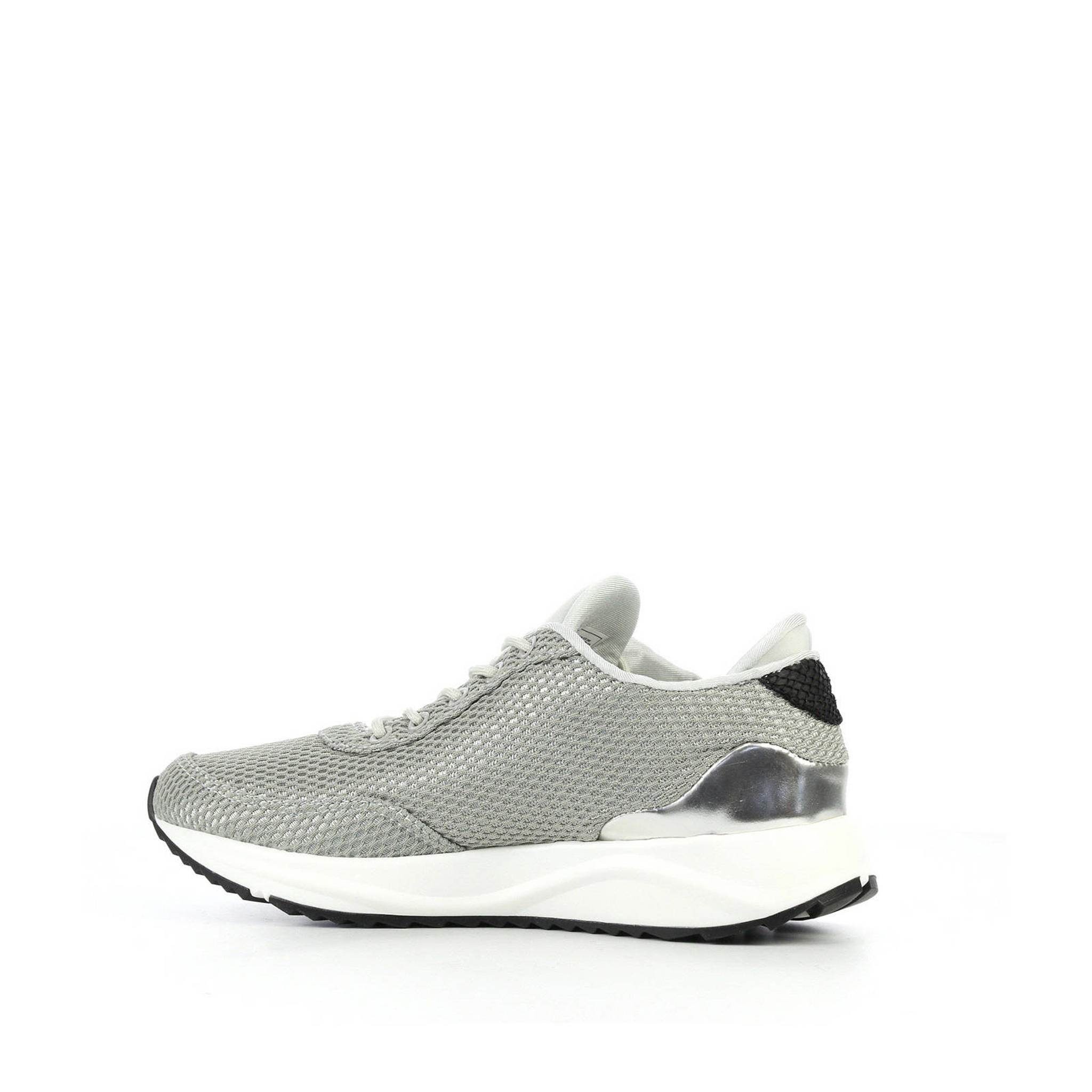 Woden Thea Mesh sneakers grijs | wehkamp