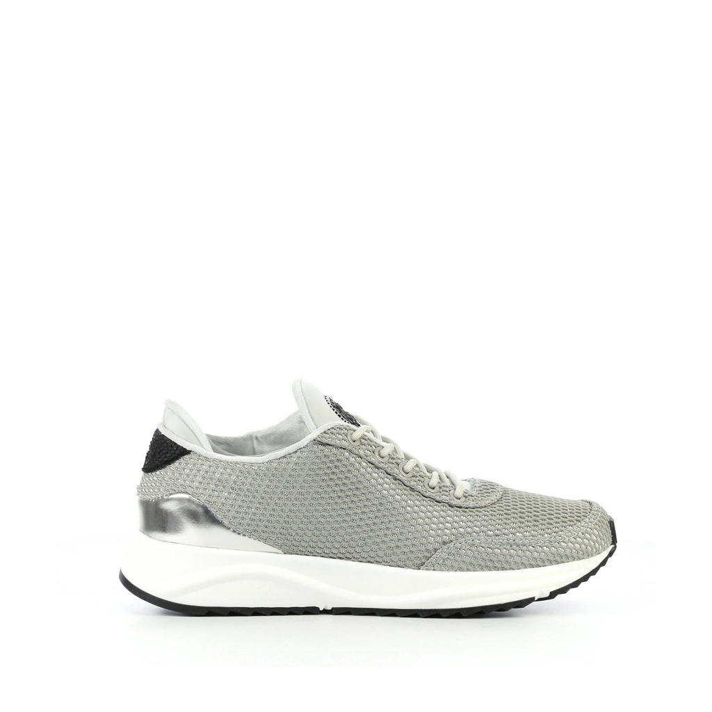 Woden Thea Mesh sneakers grijs | wehkamp