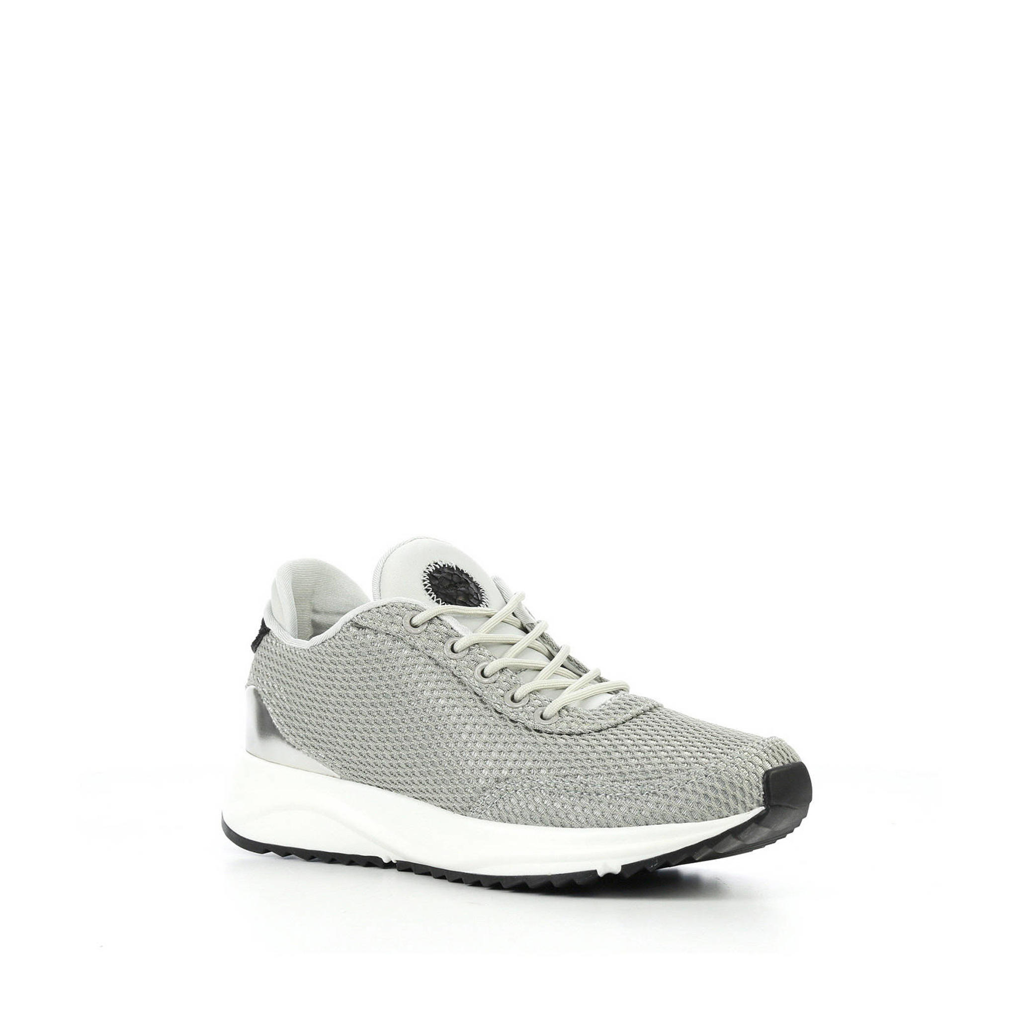 Woden Thea Mesh sneakers grijs | wehkamp