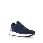 Woden Thea Mesh sneakers blauw | wehkamp