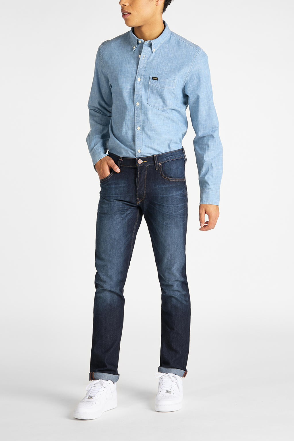 Lee regular fit jeans Daren strong hand | wehkamp