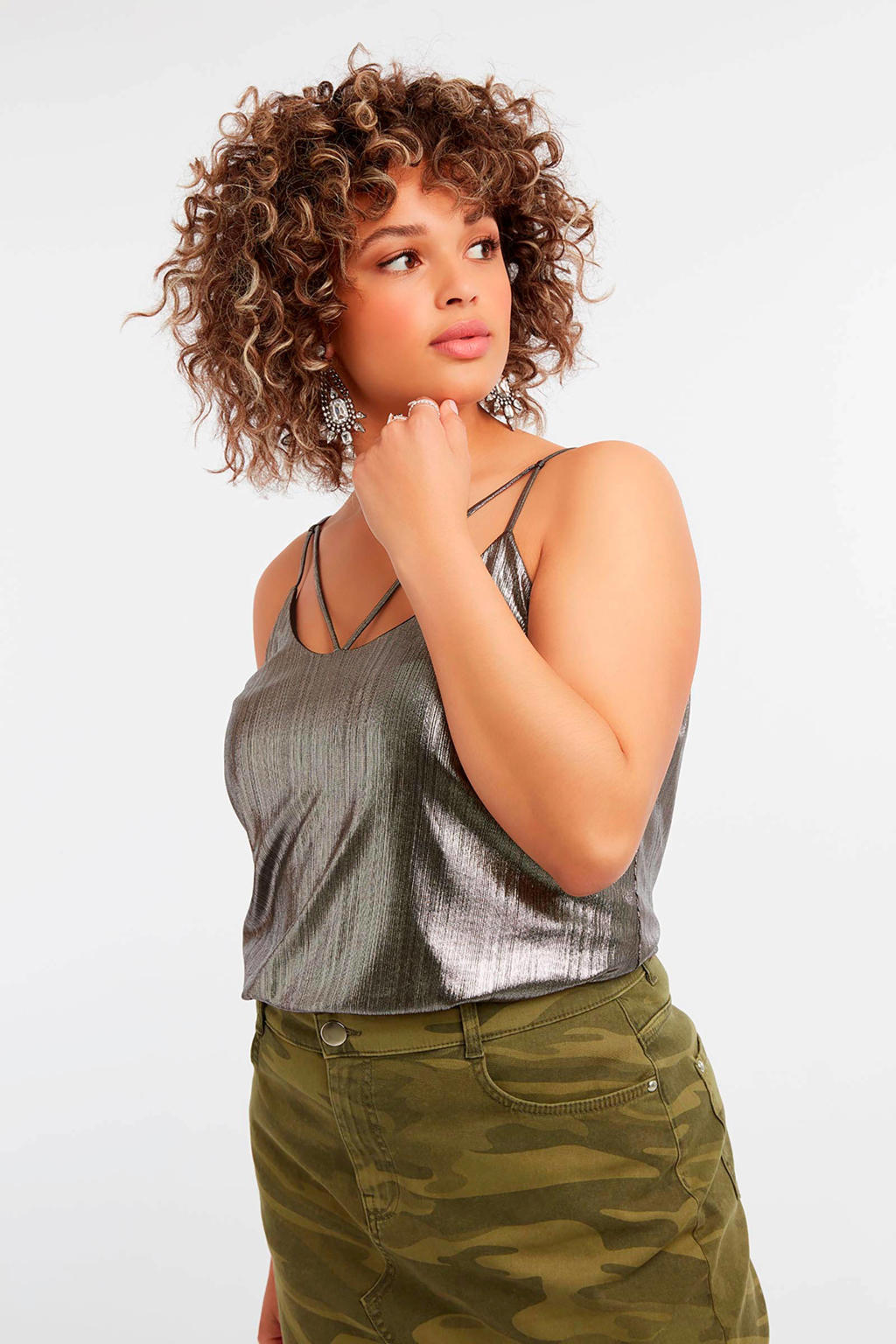 MS Mode rok met camouflageprint groen | wehkamp