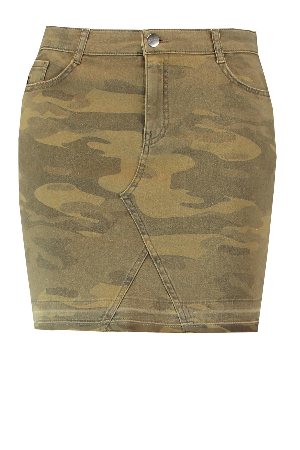 MS Mode rok met camouflageprint groen | wehkamp