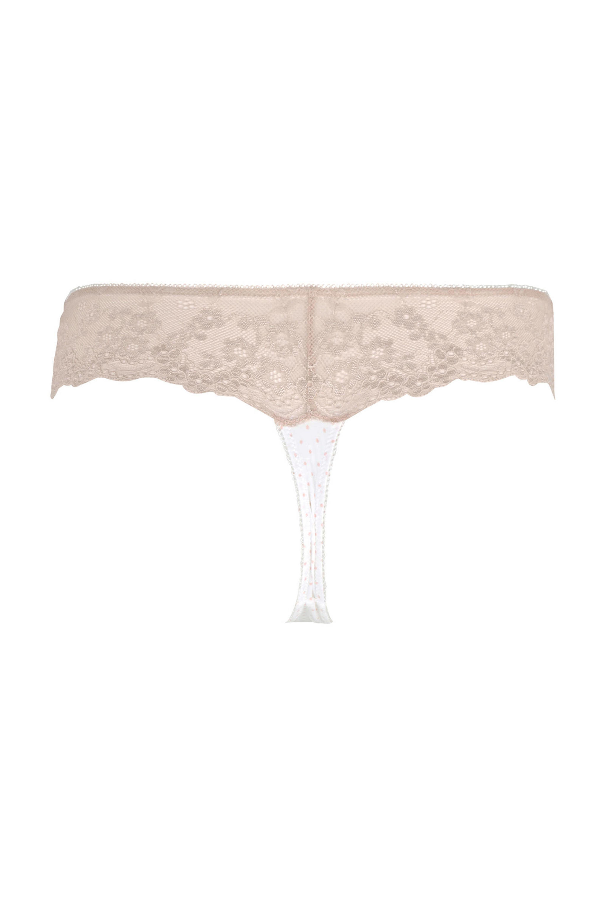 Lascana string wit/roze | wehkamp