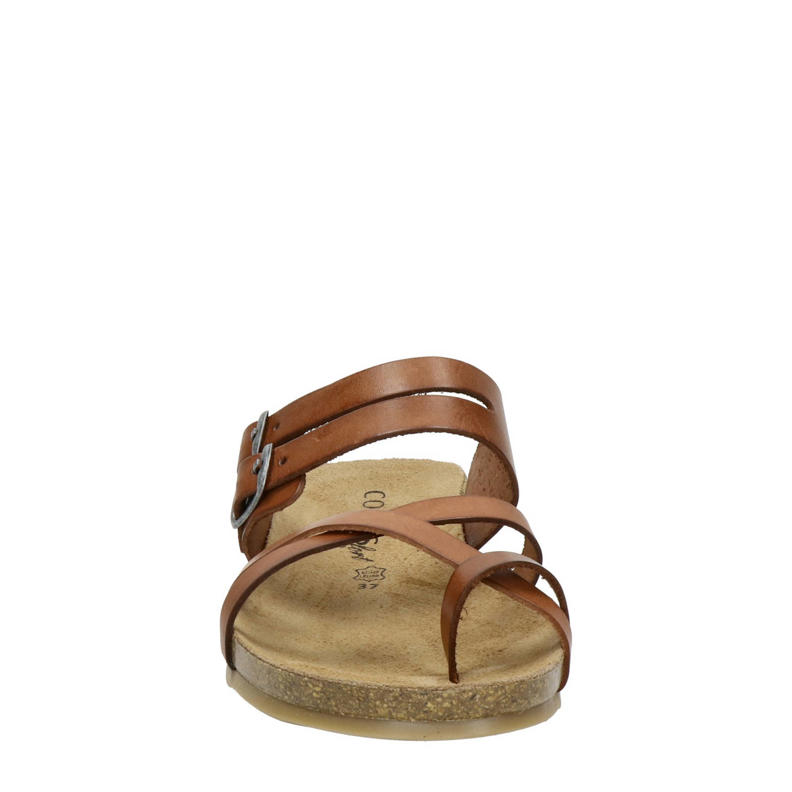 Cosmos leren slippers cognac kopen? | Morgen in huis | wehkamp