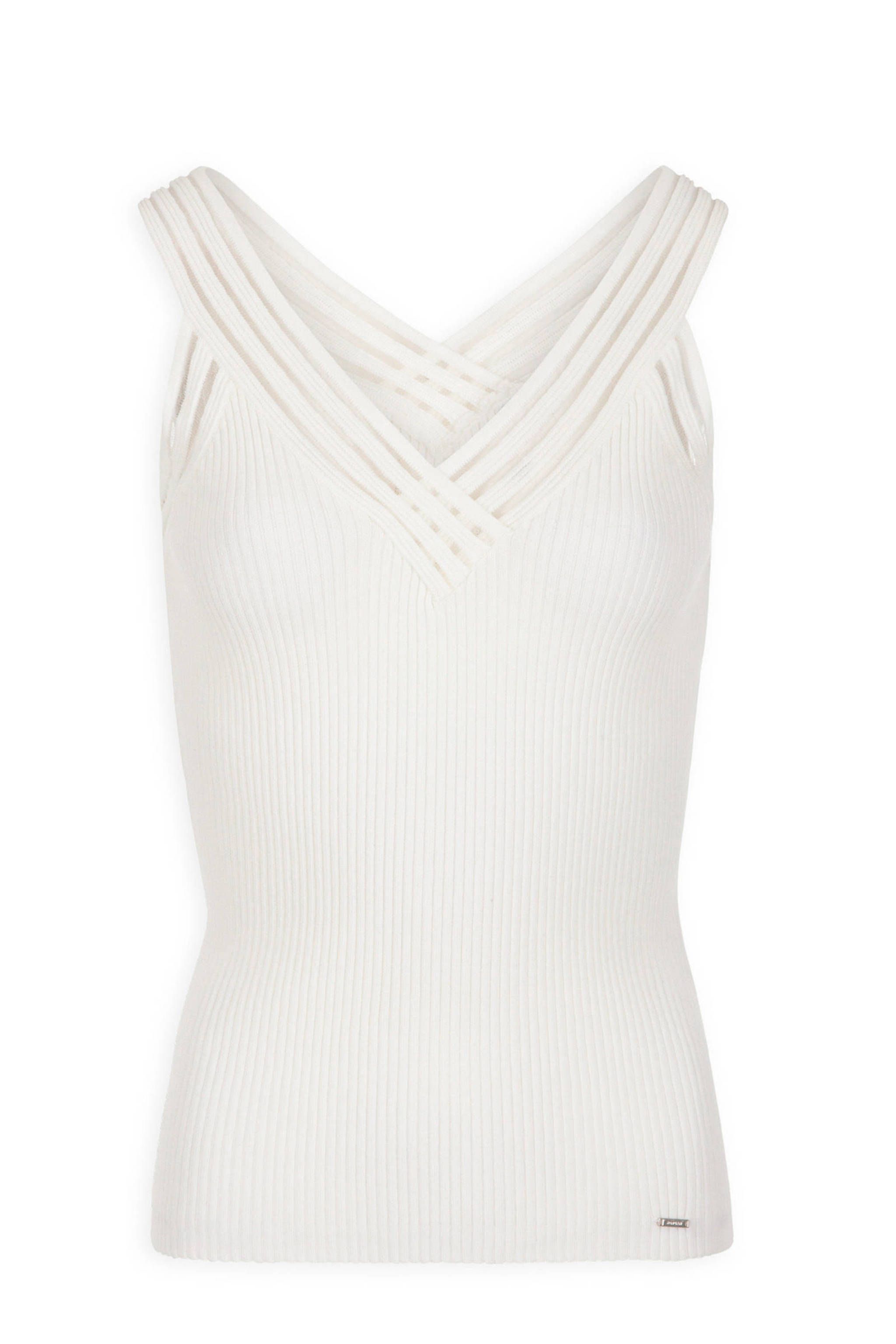 Morgan top ecru | wehkamp