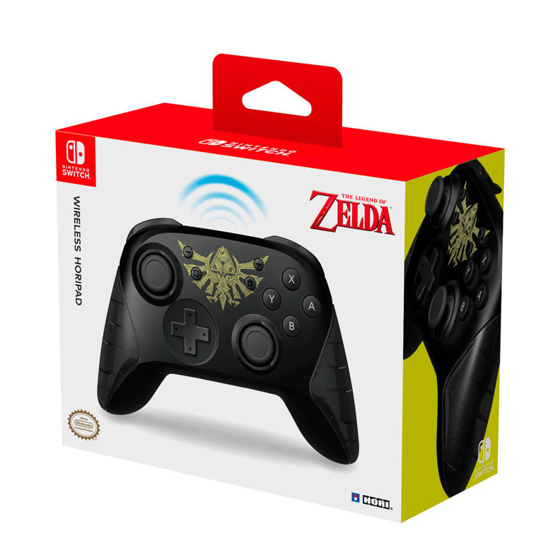 Hori Nintendo Switch wireless Pro controller Zelda | wehkamp