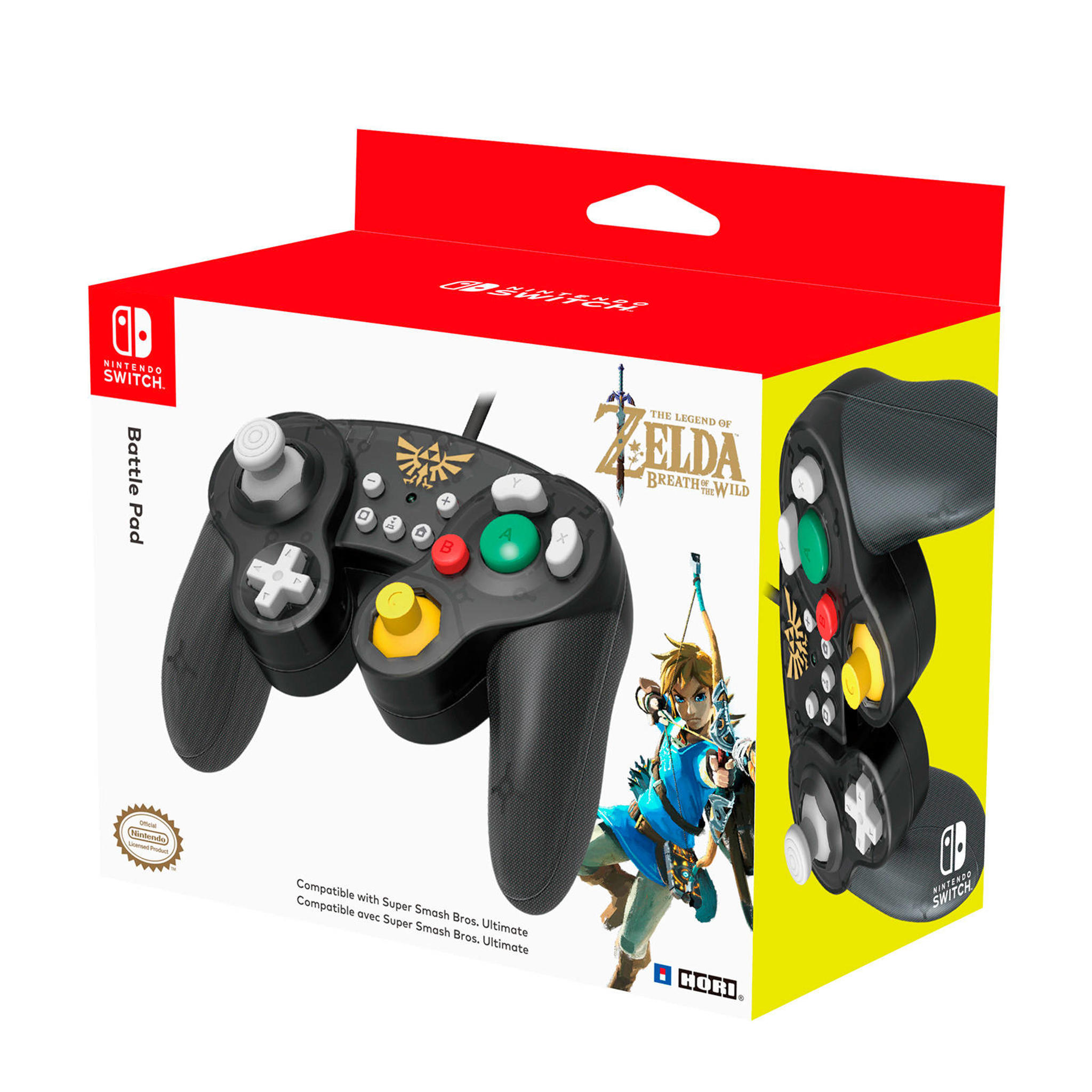 Hori Nintendo Switch controller Smash Bros Gamepad Zelda | wehkamp