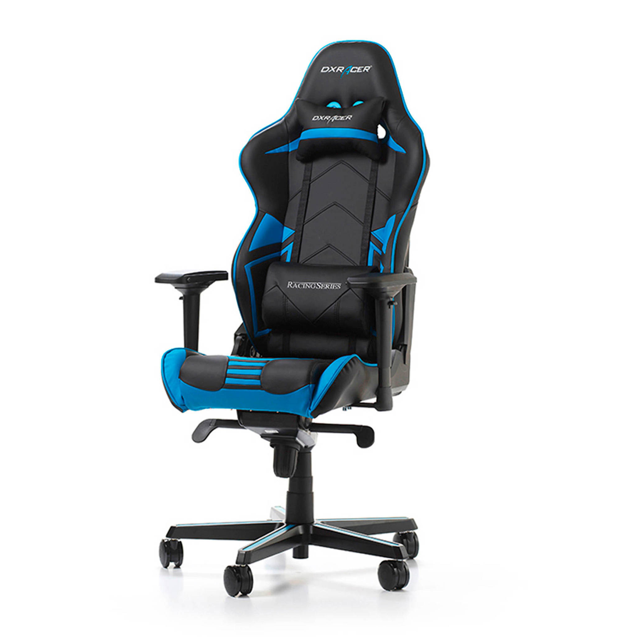 DXRacer Racing Pro R131 gamestoel zwart/blauw | wehkamp