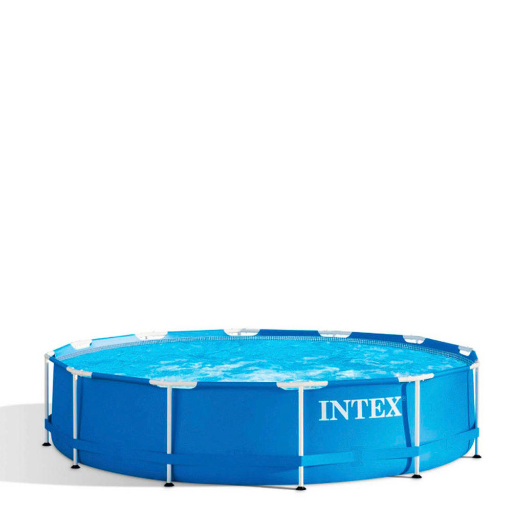 Intex Metal Frame zwembad (Ø366x76 cm) met filterpomp | wehkamp