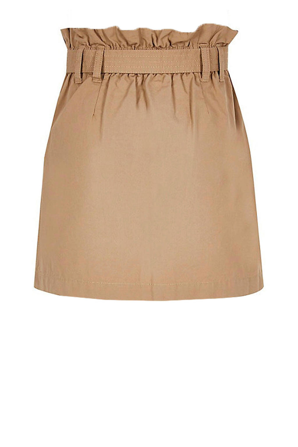 River Island paperbag rok beige | wehkamp