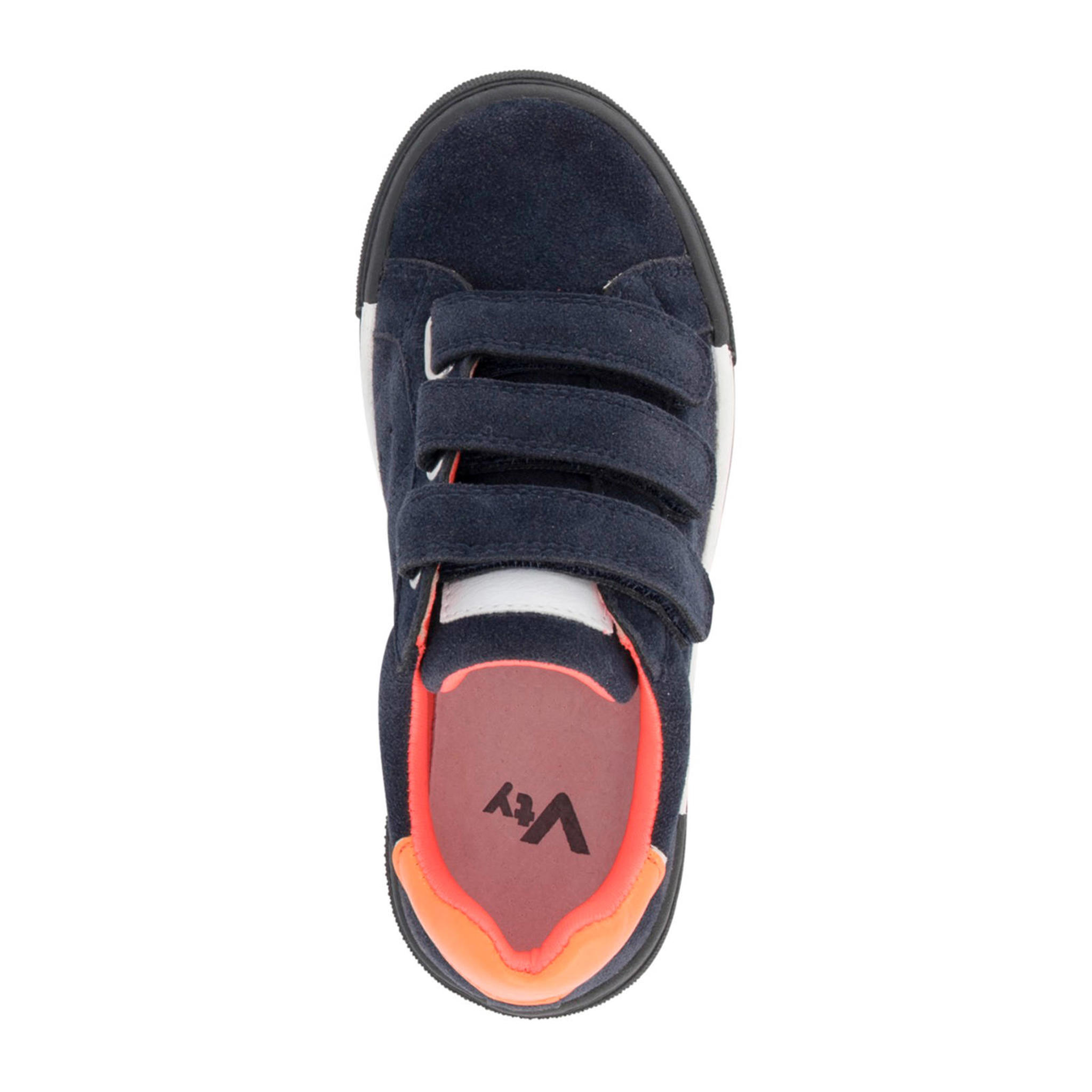 Vty sneakers blauw/oranje | wehkamp