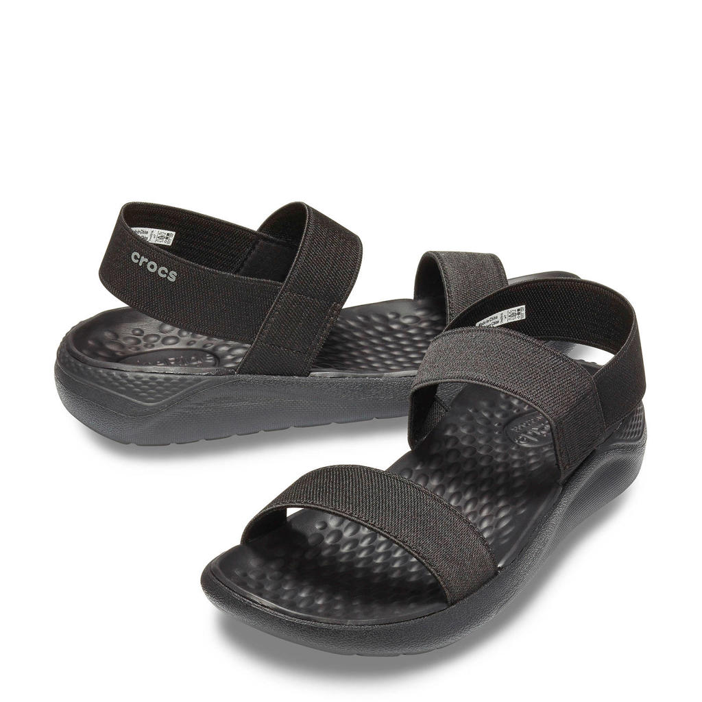 Crocs Croslite, literide LiteRide sandalen zwart | wehkamp