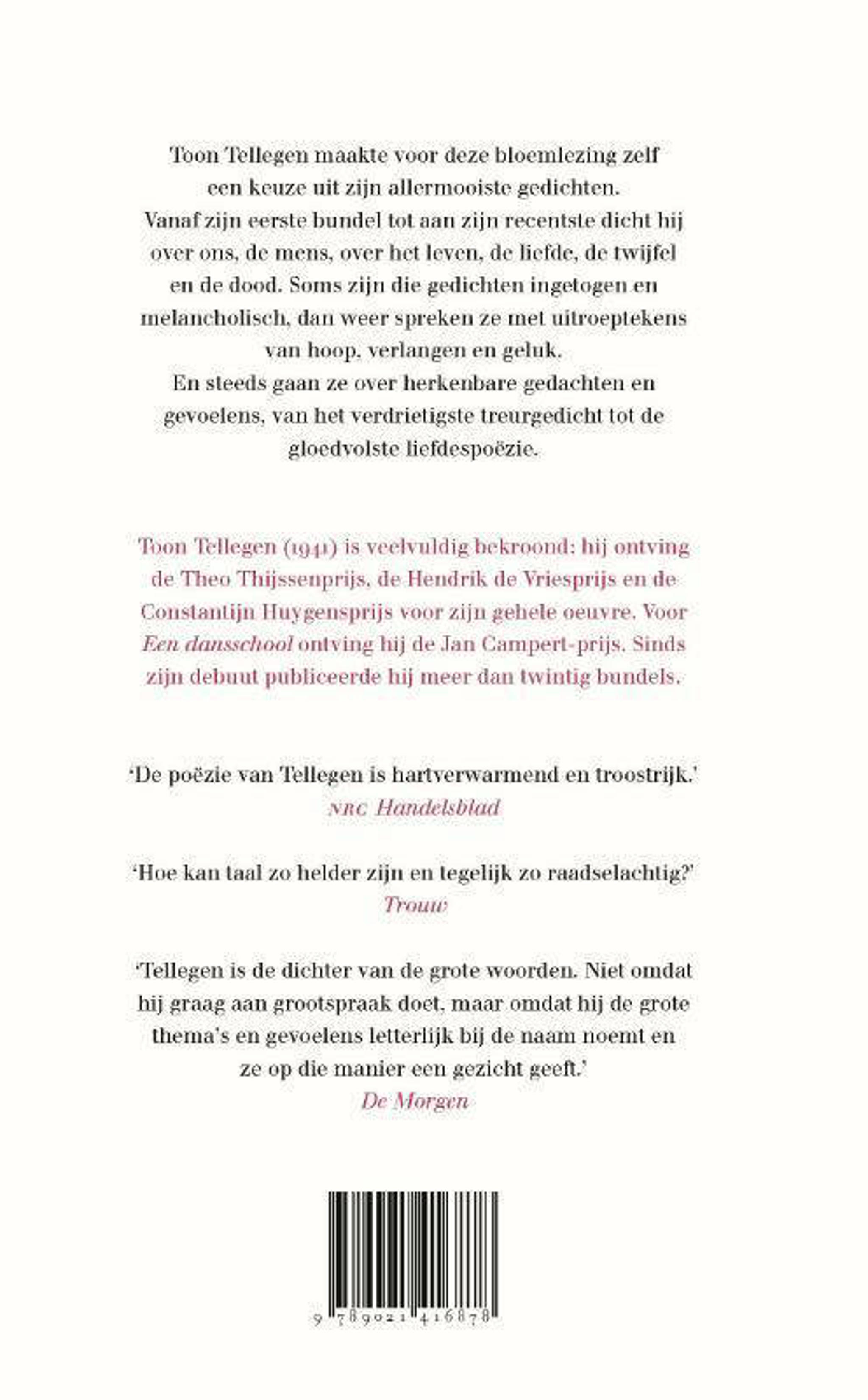 Toon Tellegen Een van ons zal omkijken | wehkamp