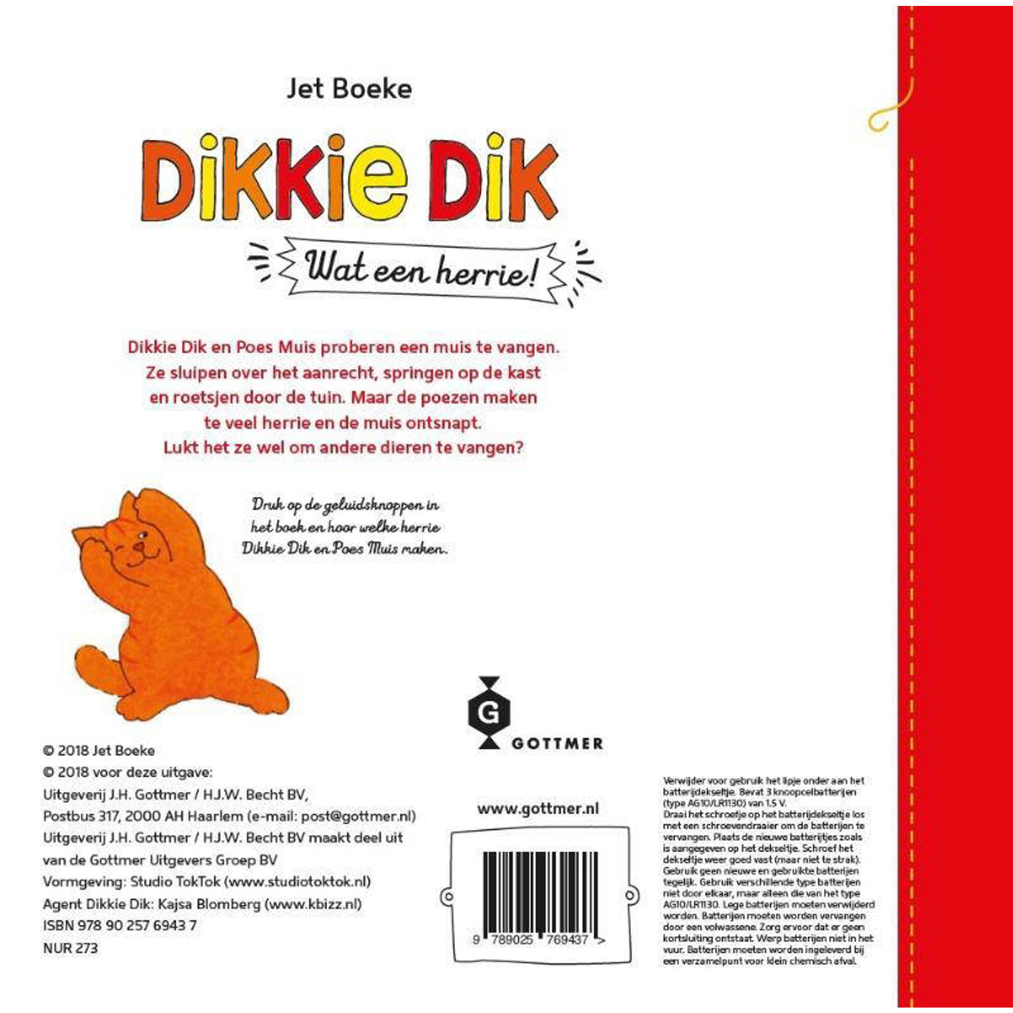 Jet Boeke Dikkie Dik: Wat een herrie! | wehkamp