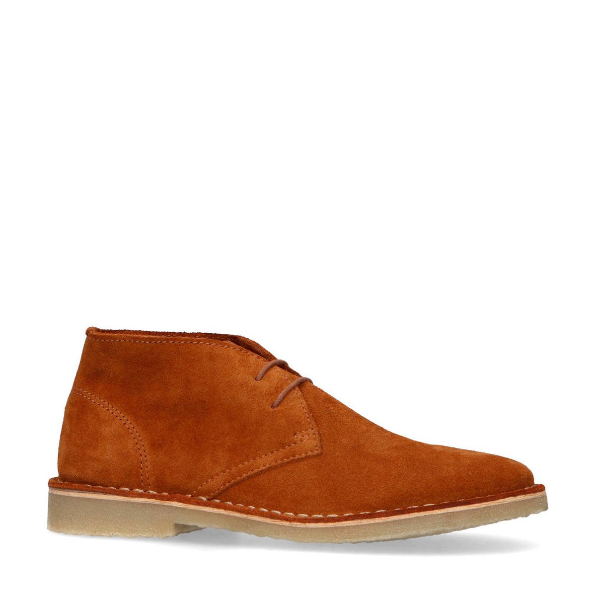 Sacha suède desert boots cognac | wehkamp