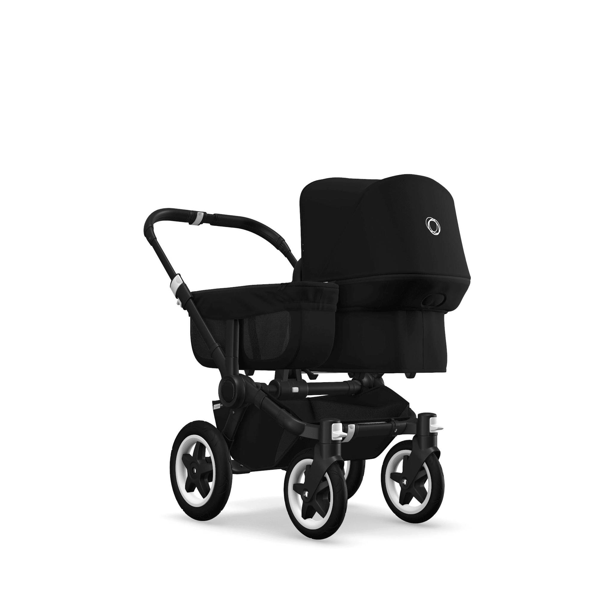 Bugaboo Donkey 2 Mono kinderwagen zwart met zwart frame | wehkamp
