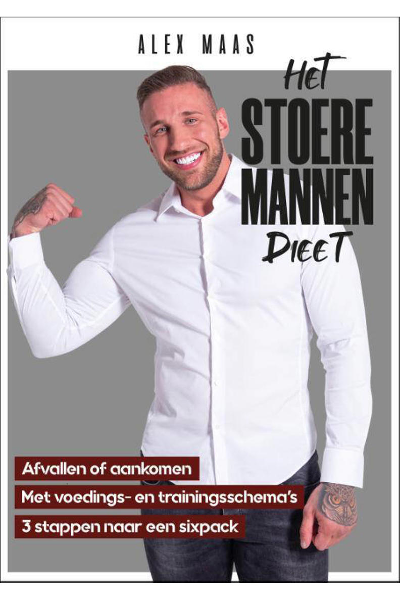 Alex Maas Het stoere mannen dieet | wehkamp