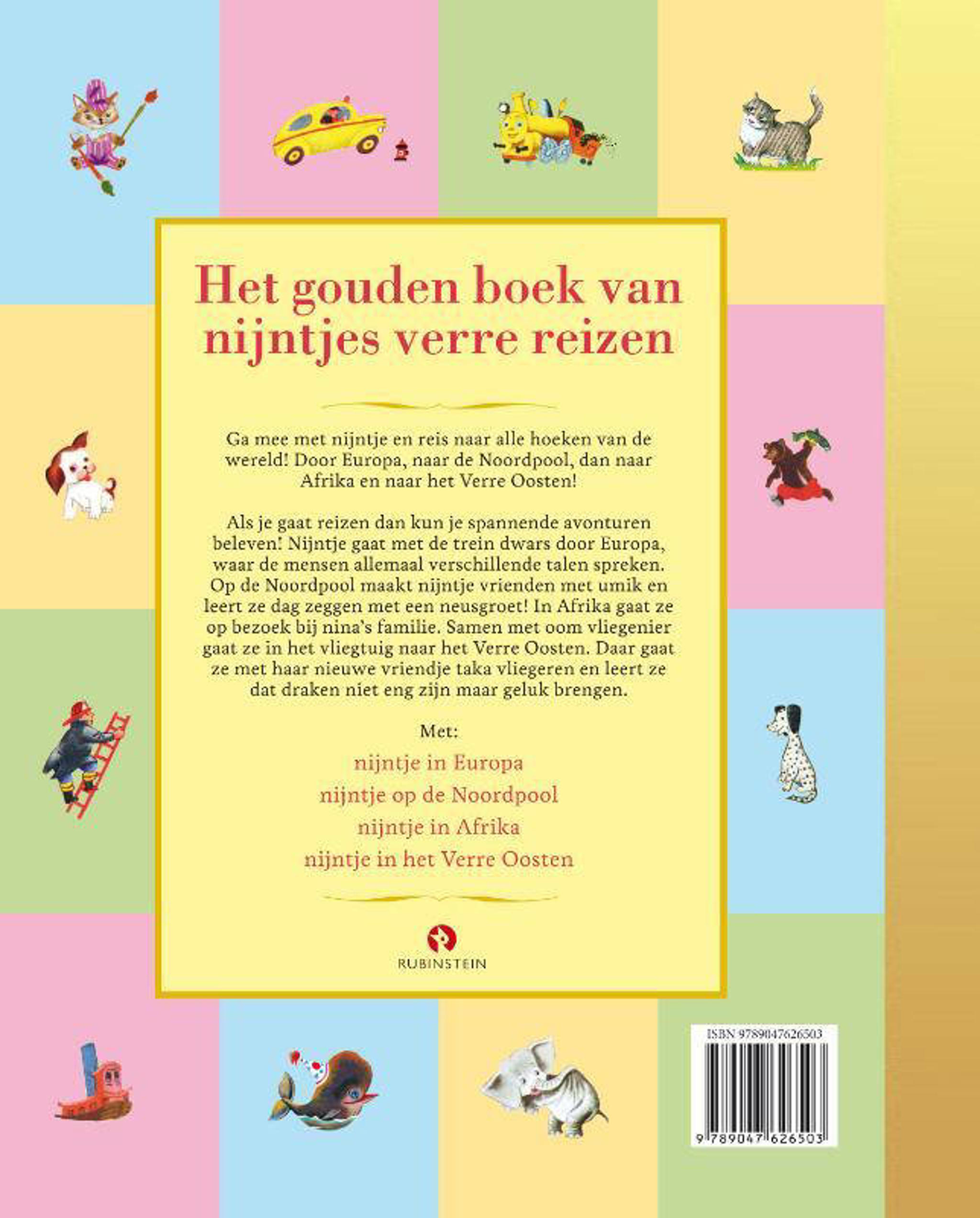 Dick Bruna Gouden Voorleesboeken: Het Gouden Boek van nijntjes verre reizen | wehkamp