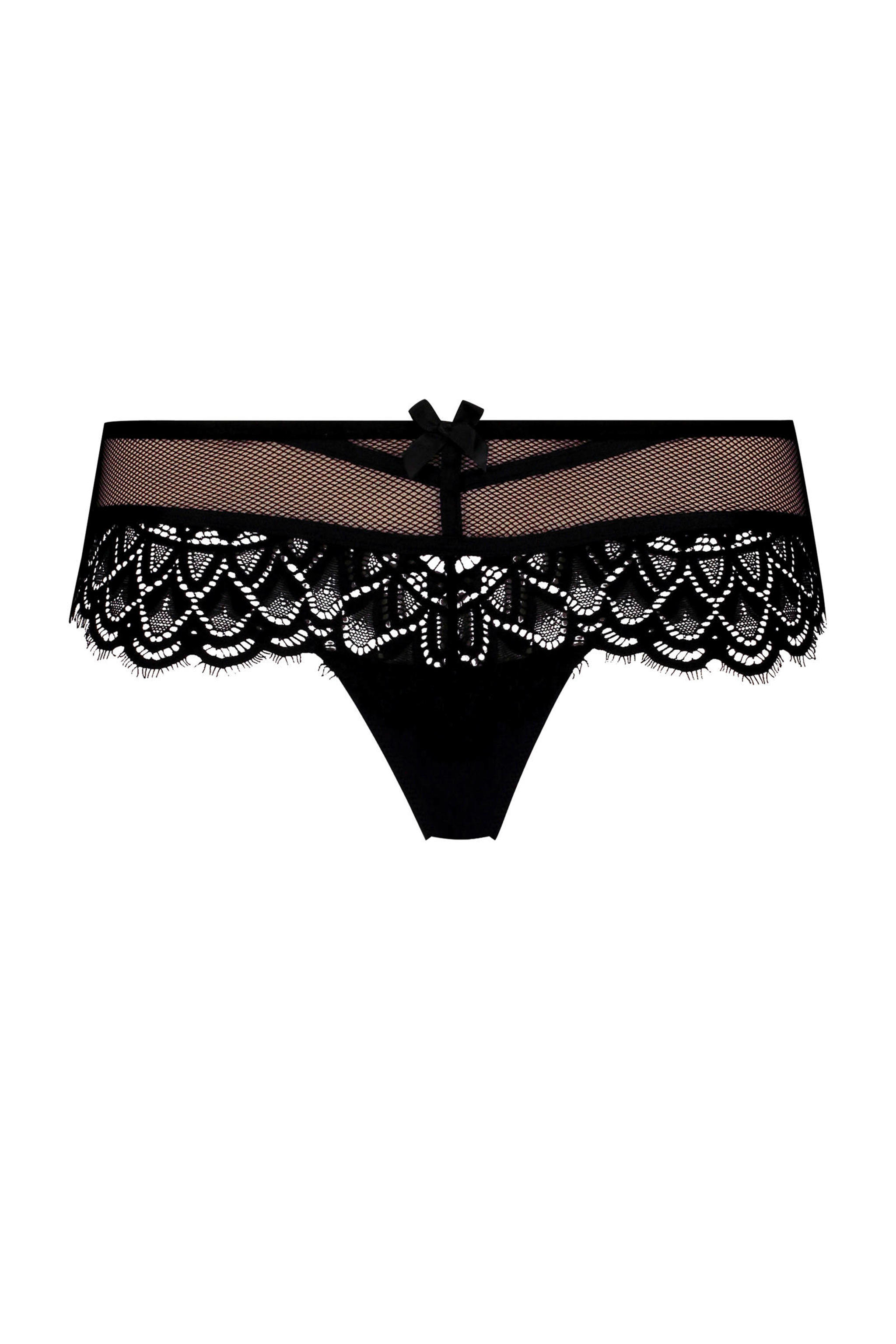 Hunkemöller string Lucia zwart | wehkamp