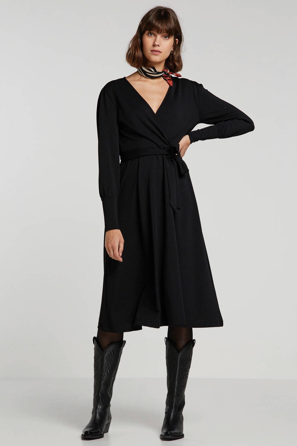 wehkamp jurk zwart | wehkamp
