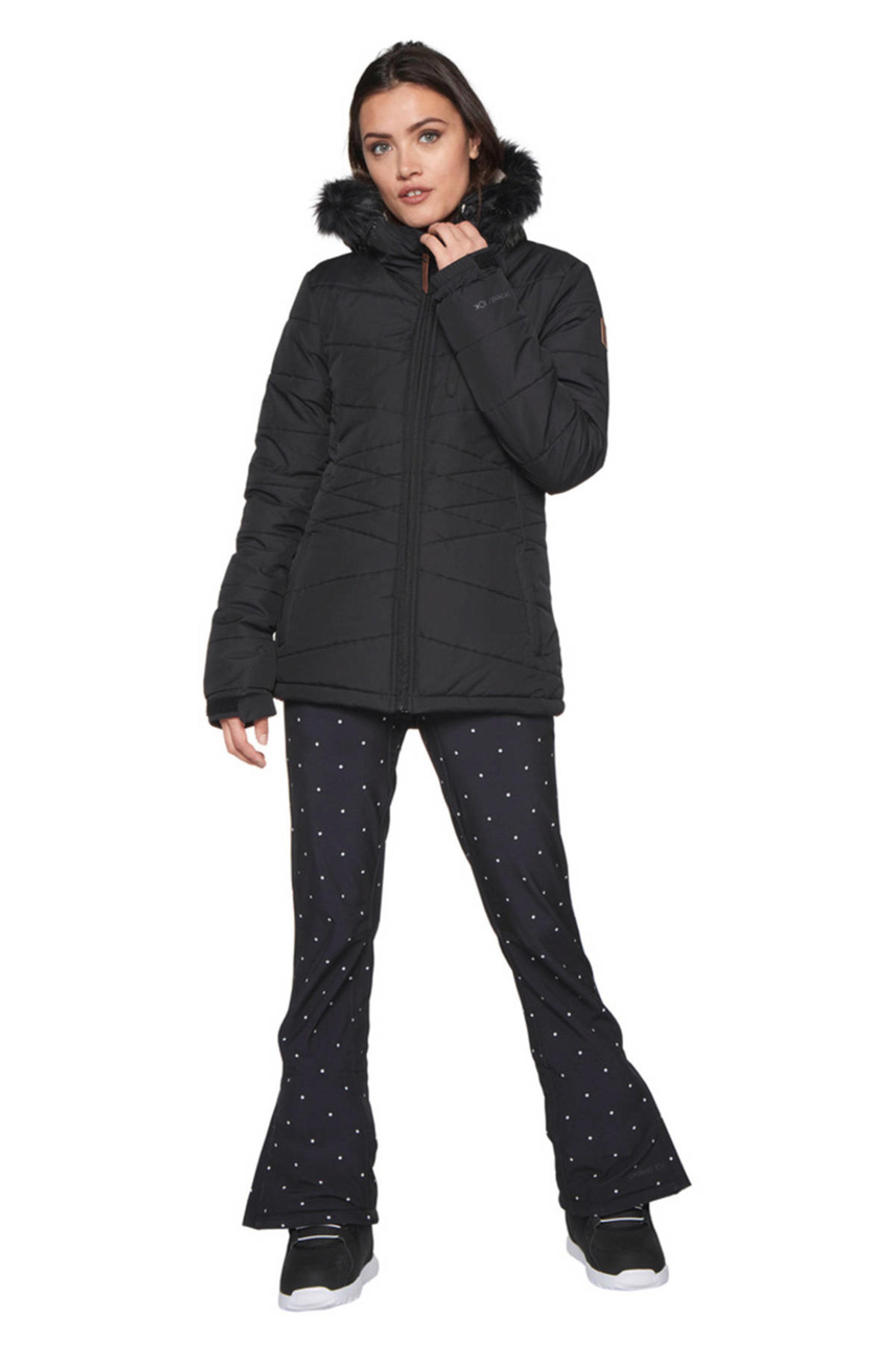 Protest ski-jack Valdez zwart | wehkamp