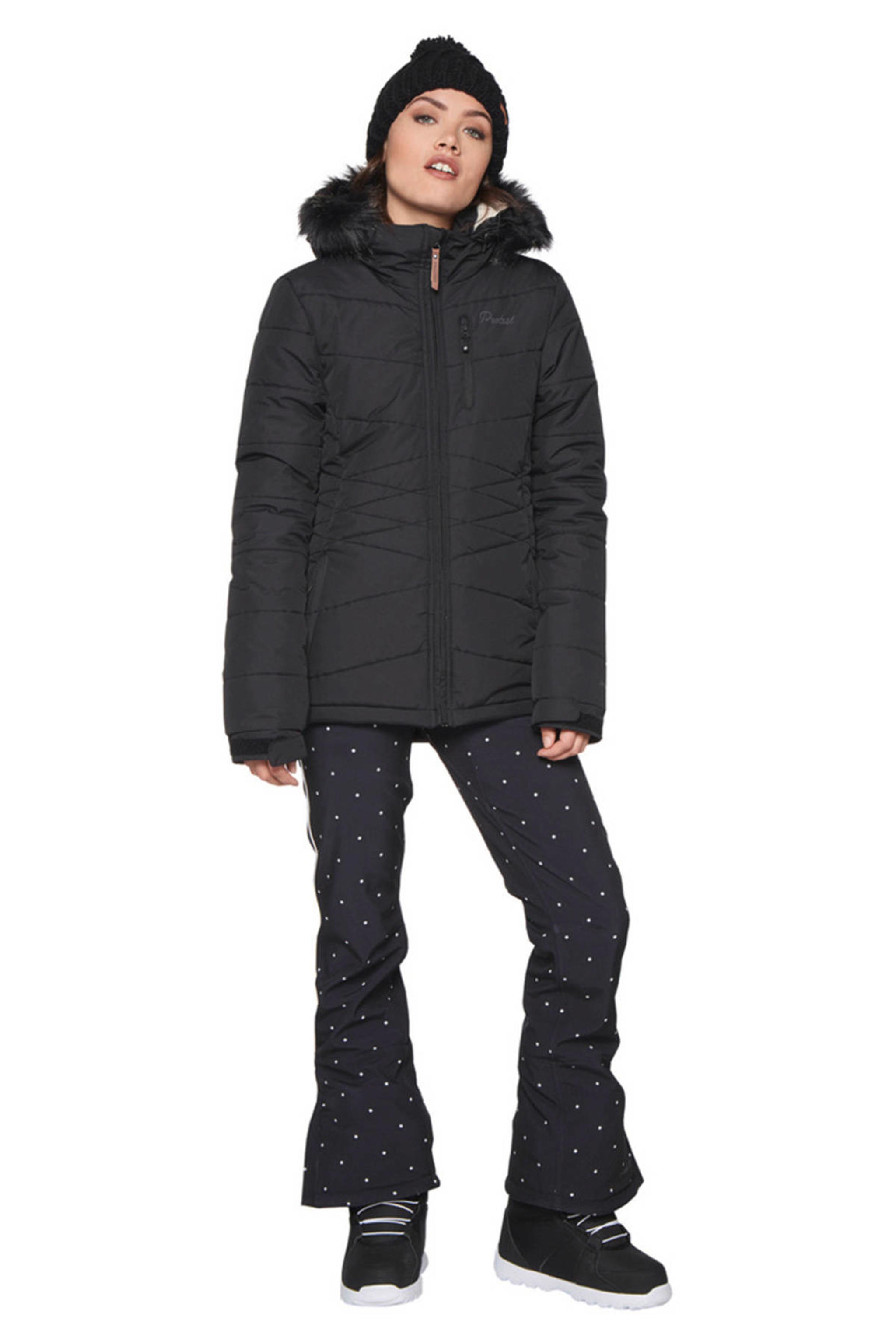 Protest ski-jack Valdez zwart | wehkamp