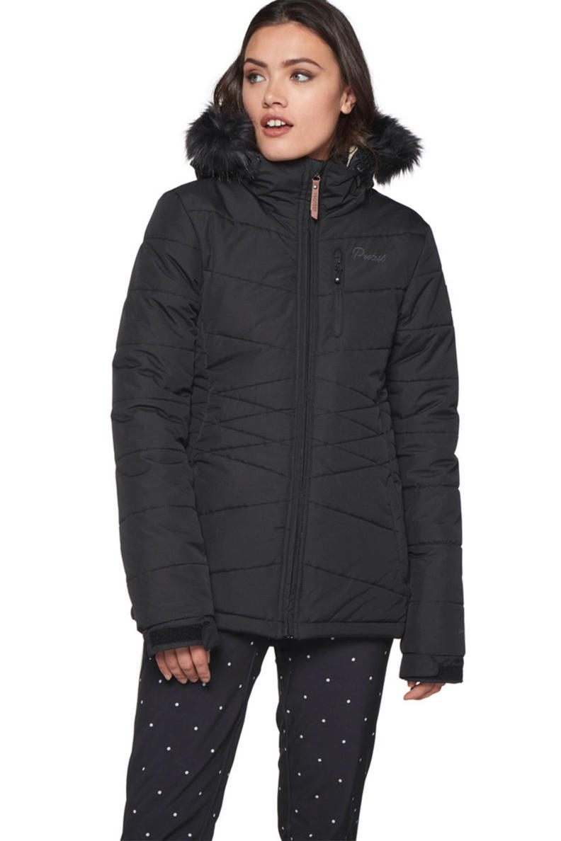 Protest ski-jack Valdez zwart | wehkamp