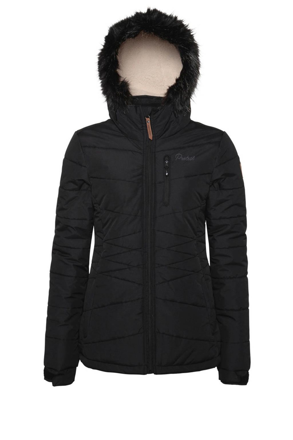 Protest ski-jack Valdez zwart | wehkamp