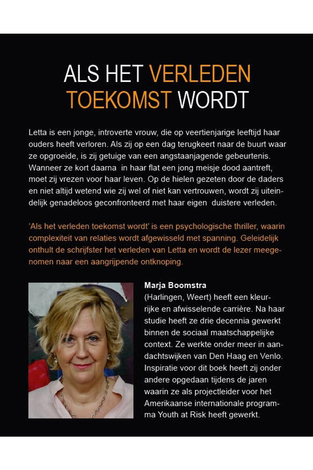 Marja Boomstra Als het verleden toekomst wordt | wehkamp