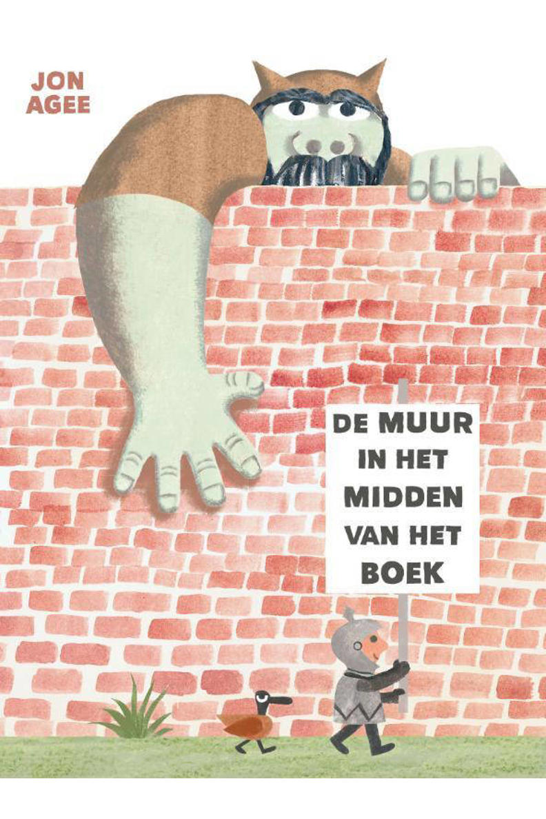 Jon Agee De muur in het midden van het boek | wehkamp