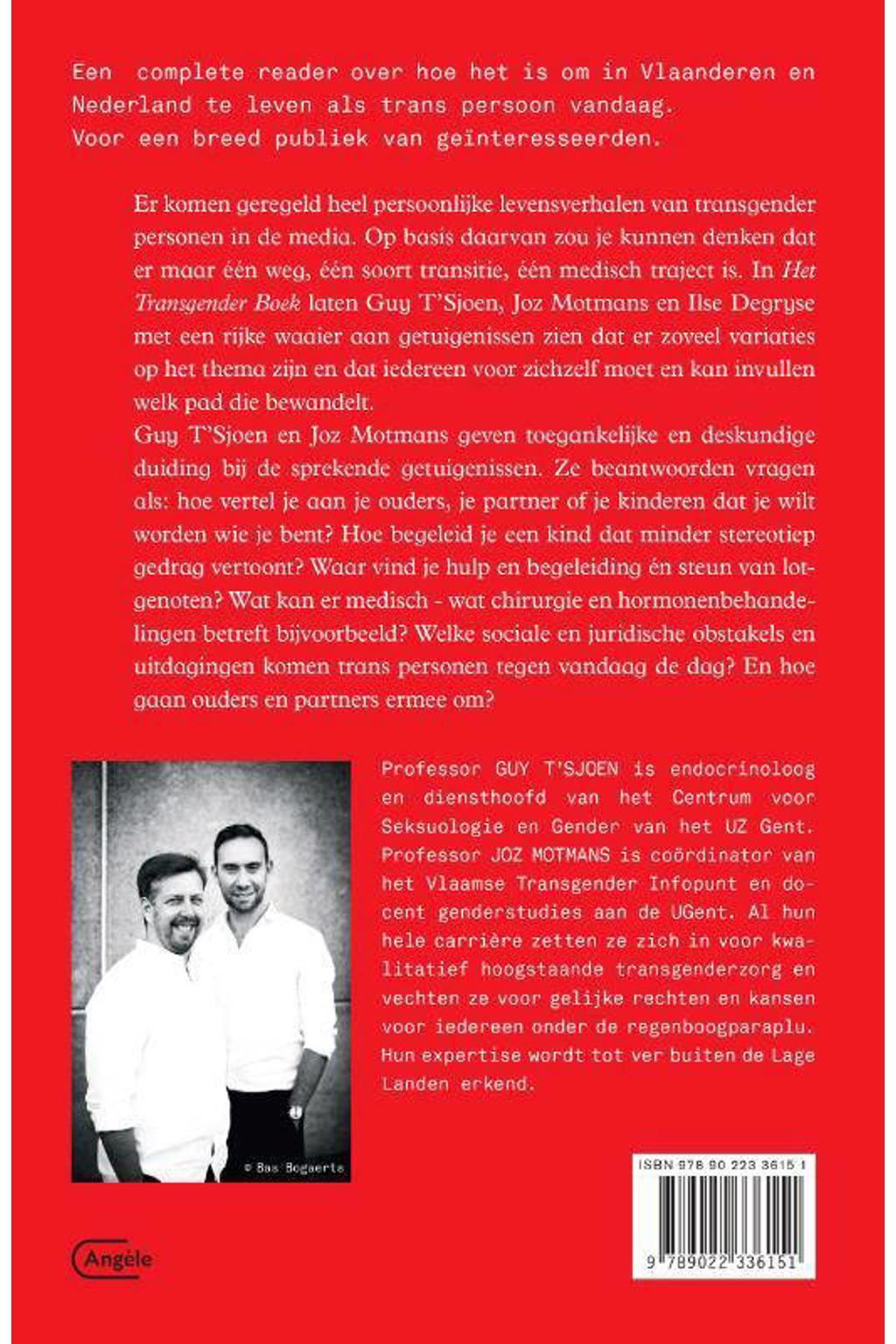 Joz Motmans, Guy T'Sjoen en Ilse Degryse Het transgender boek | wehkamp