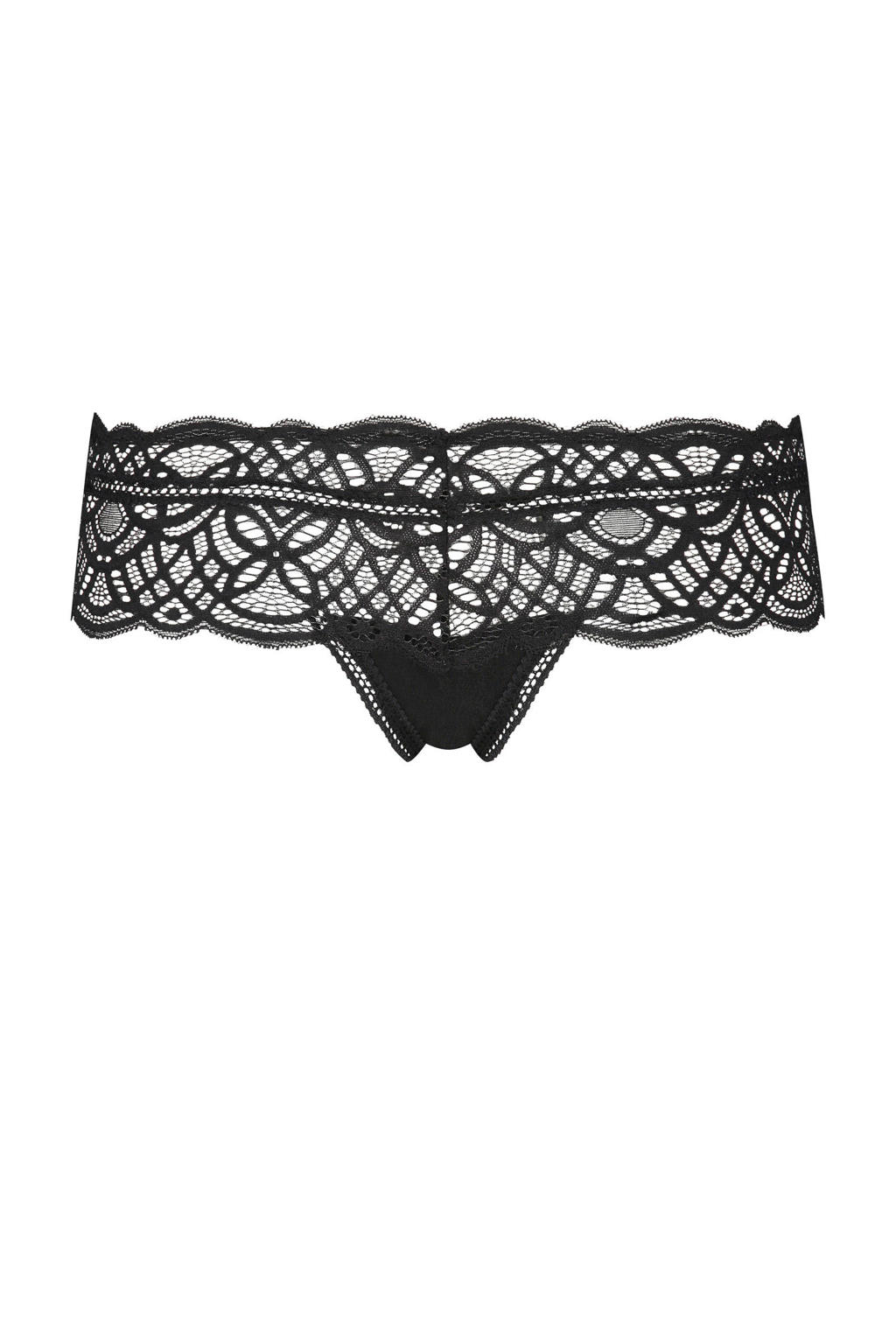 Hunkemöller string Ashfa zwart | wehkamp