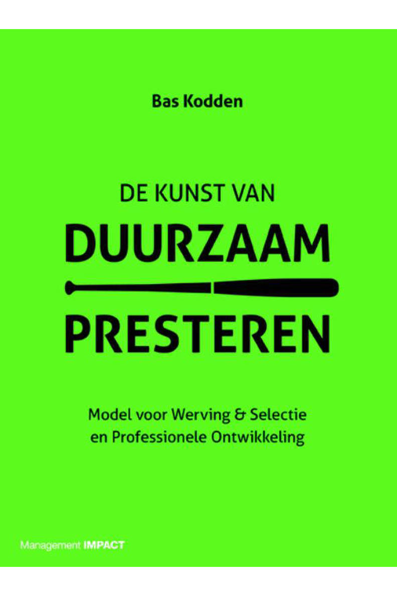 Bas Kodden De kunst van duurzaam presteren | wehkamp